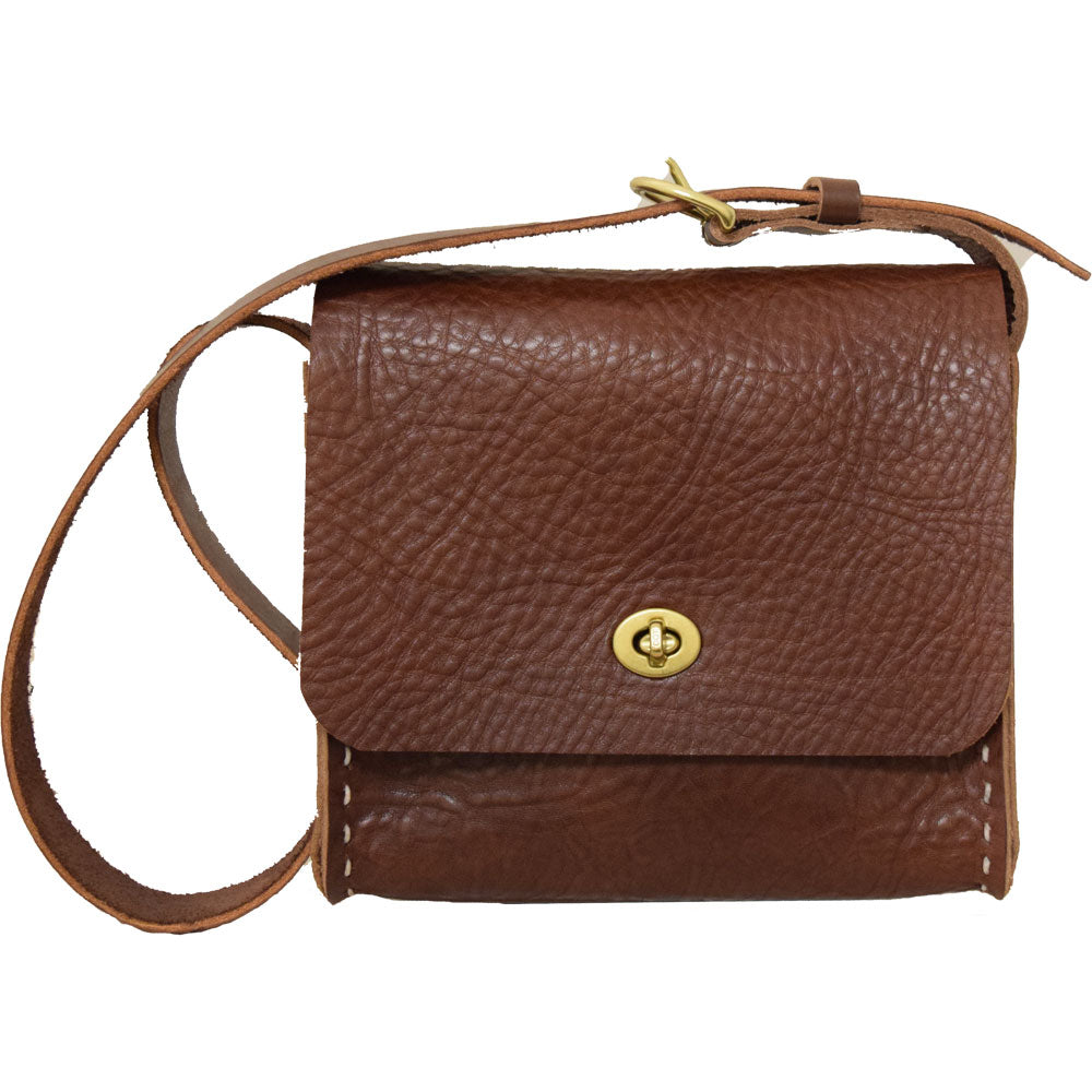 "Villager" style Shoulder Bag - Sole Survivor Leather