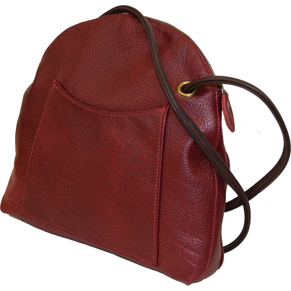 Carly Cross Body Zip Bag© - Sole Survivor Leather