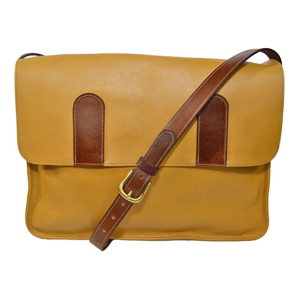 "H" Satchel - Large - Sole Survivor Leather