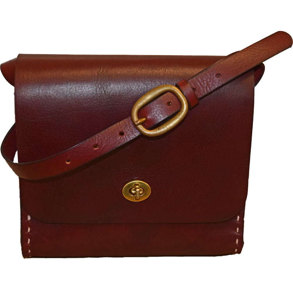"Villager" style Shoulder Bag - Sole Survivor Leather